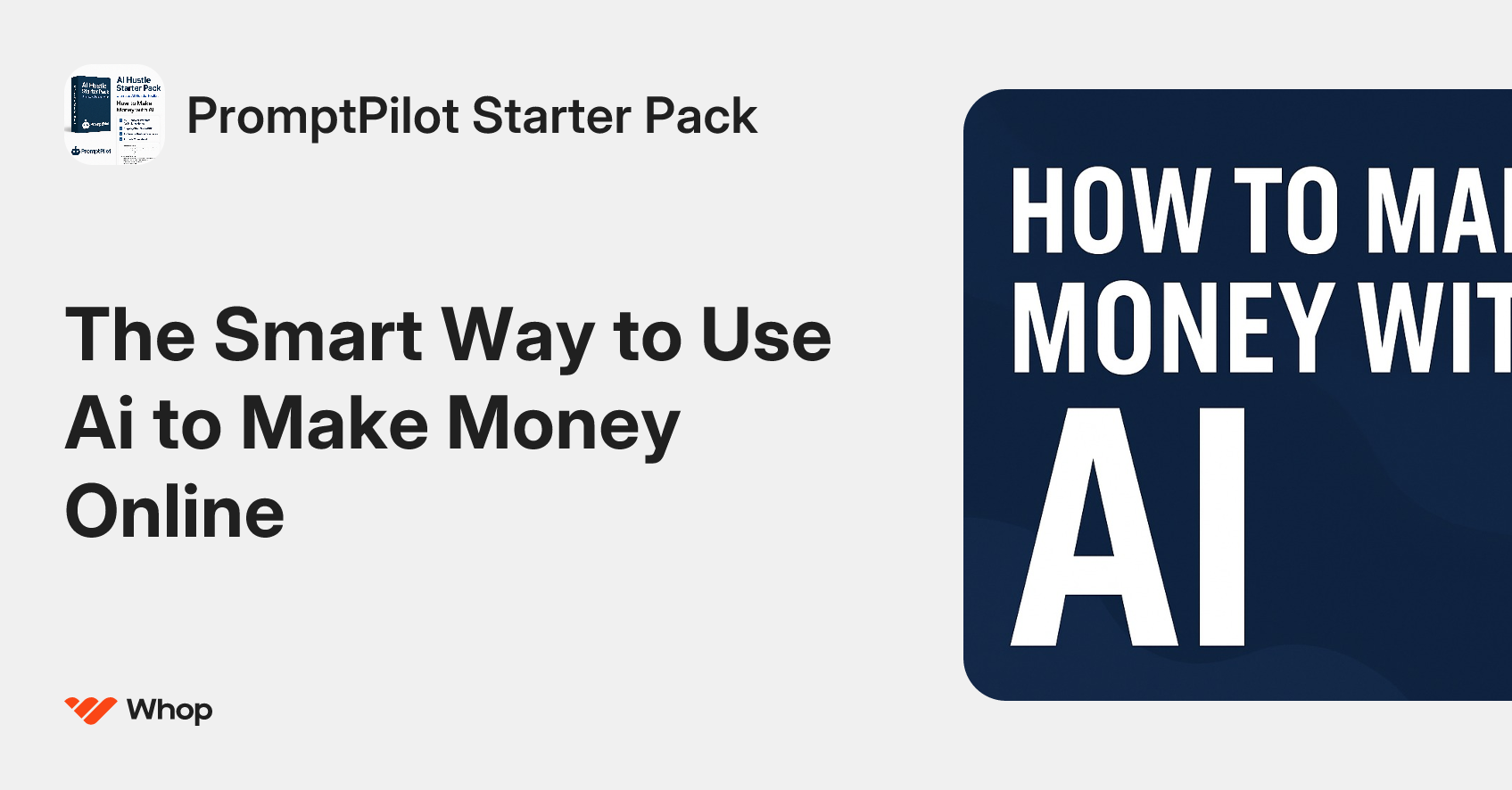PromptPilot Starter Pack | Whop
