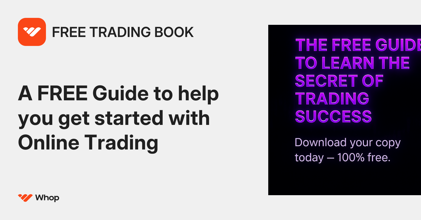 FREE TRADING BOOK | Whop