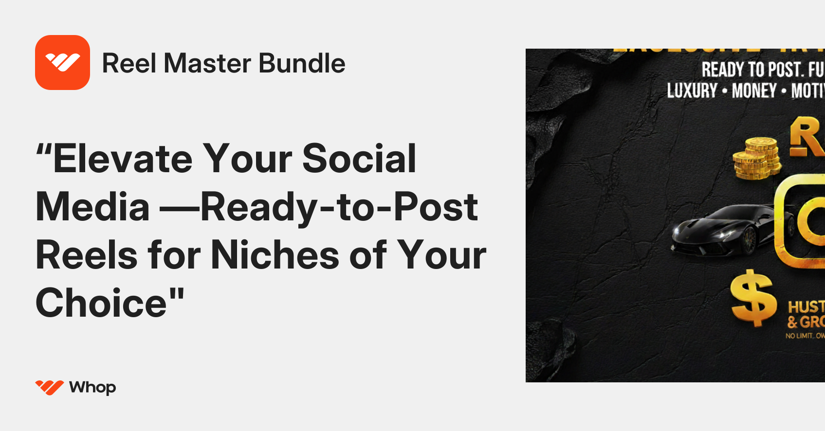 Reel Master Bundle | Whop