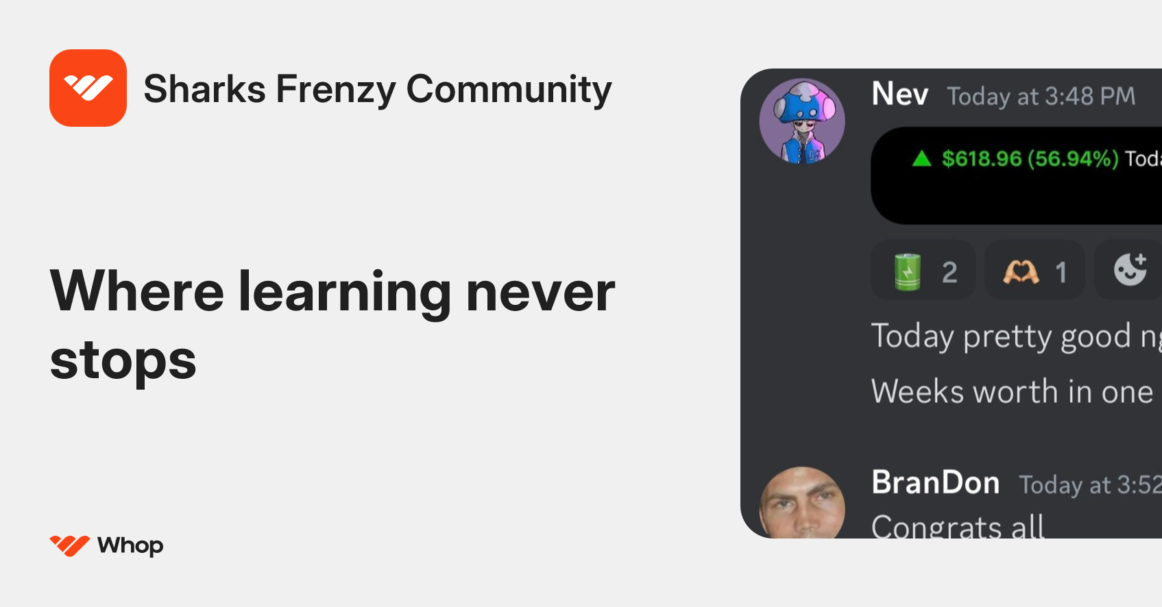 Sharks Frenzy Community | Whop