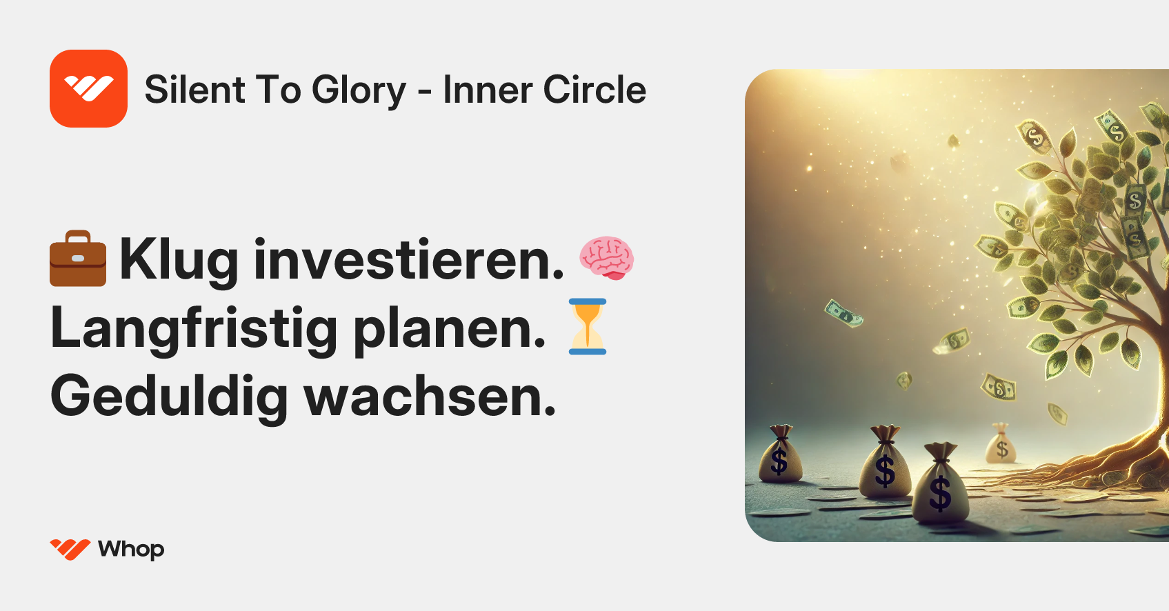 Silent To Glory - Inner Circle | Whop