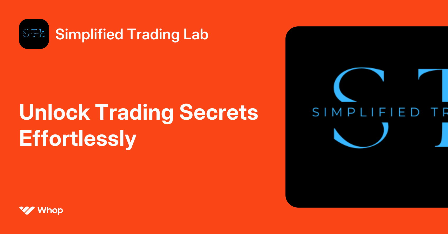 Simplified Trading Lab | Whop