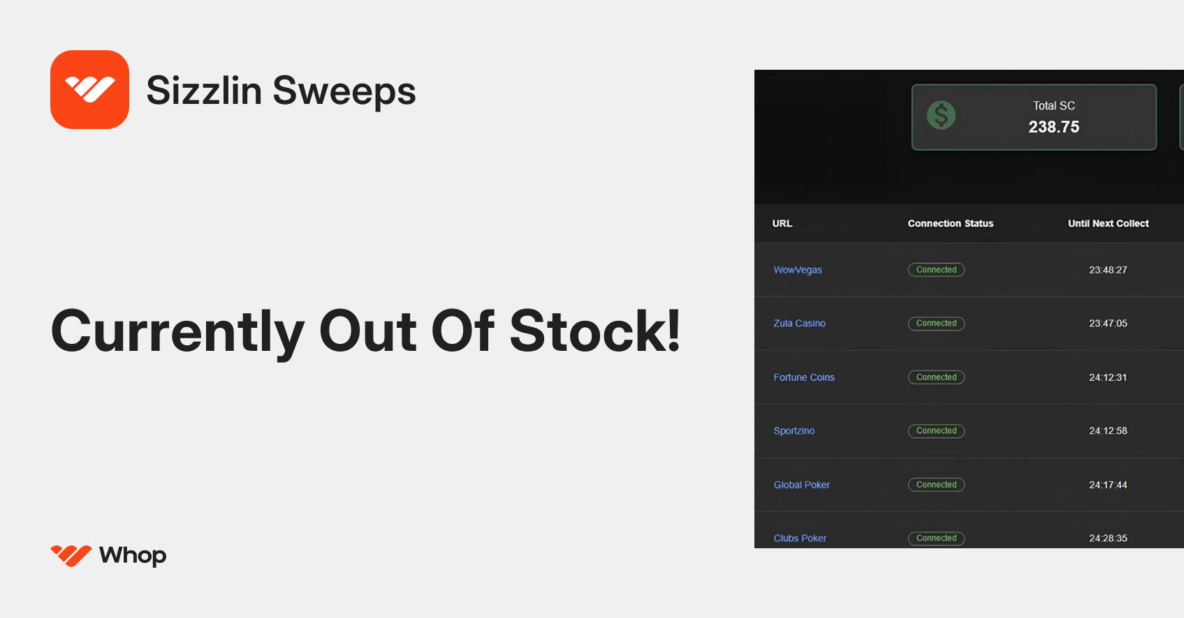 Sizzlin Sweeps | Whop