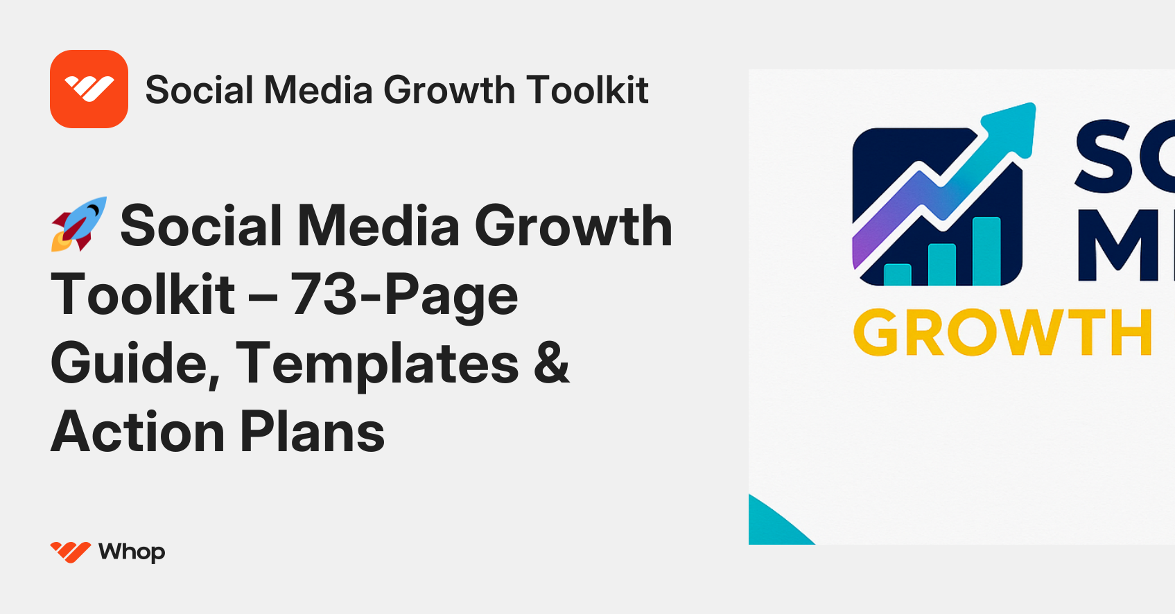 Social Media Growth Toolkit | Whop
