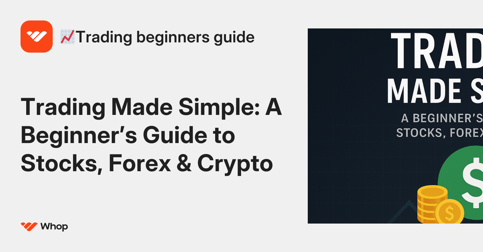 📈Trading beginners guide | Whop