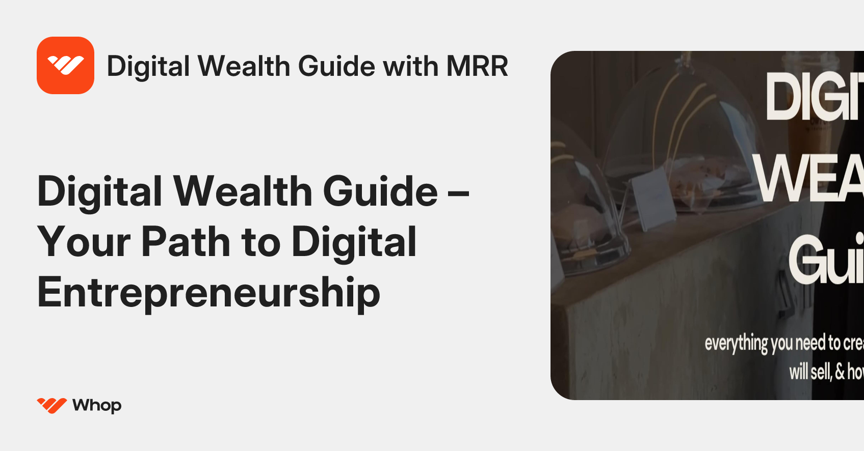 Digital Wealth Guide with MRR