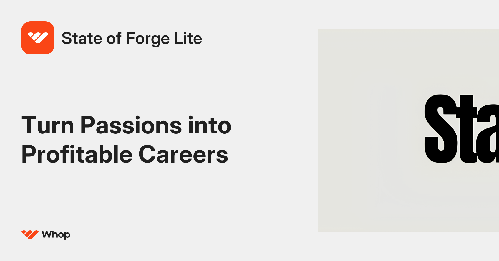 State of Forge Lite | Whop