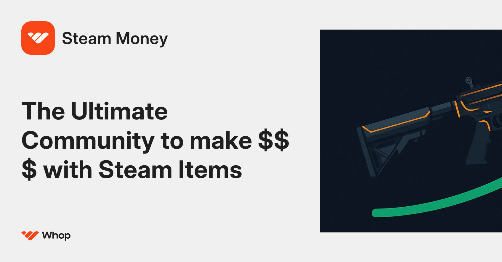 Steam Money | Whop