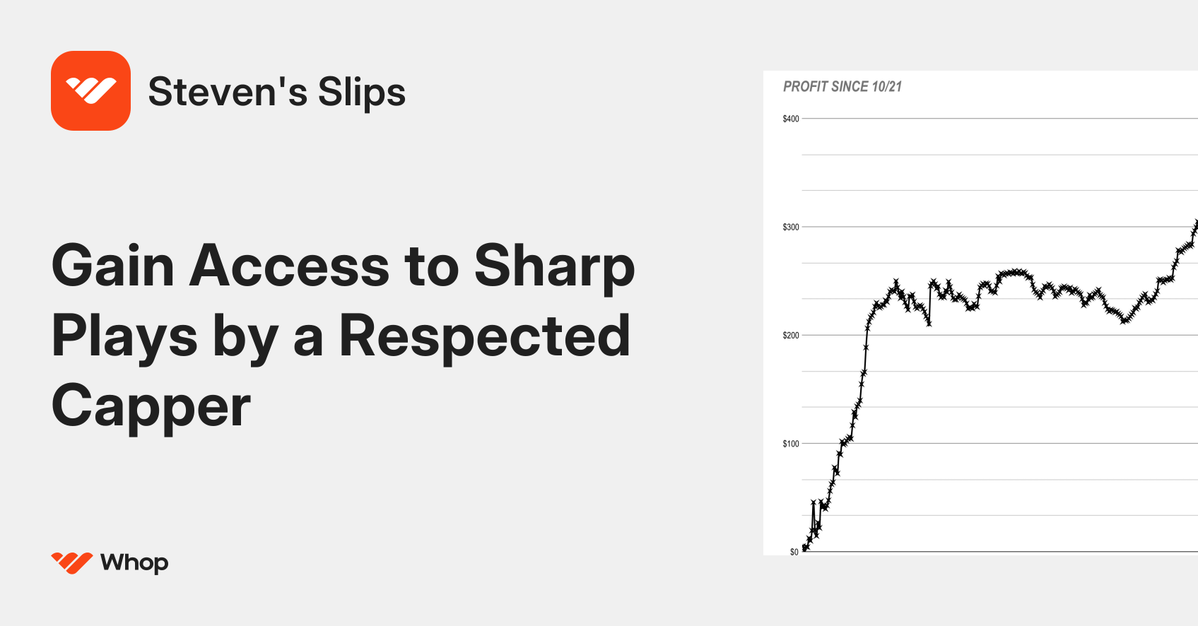 Steven's Slips | Whop