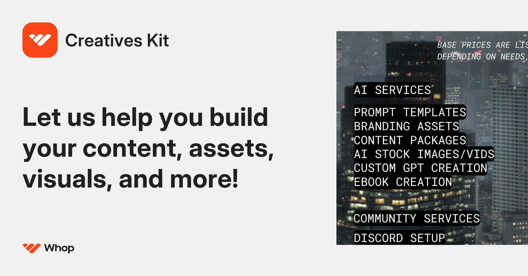 Community Starter Kit | Whop