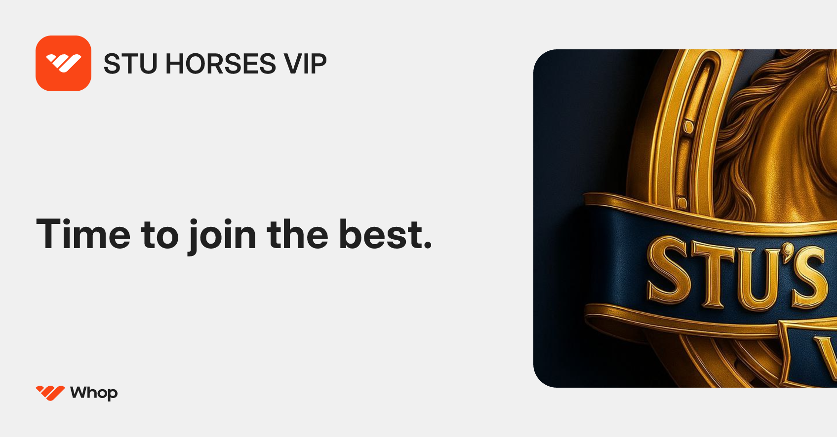 STU HORZES VIP | Whop