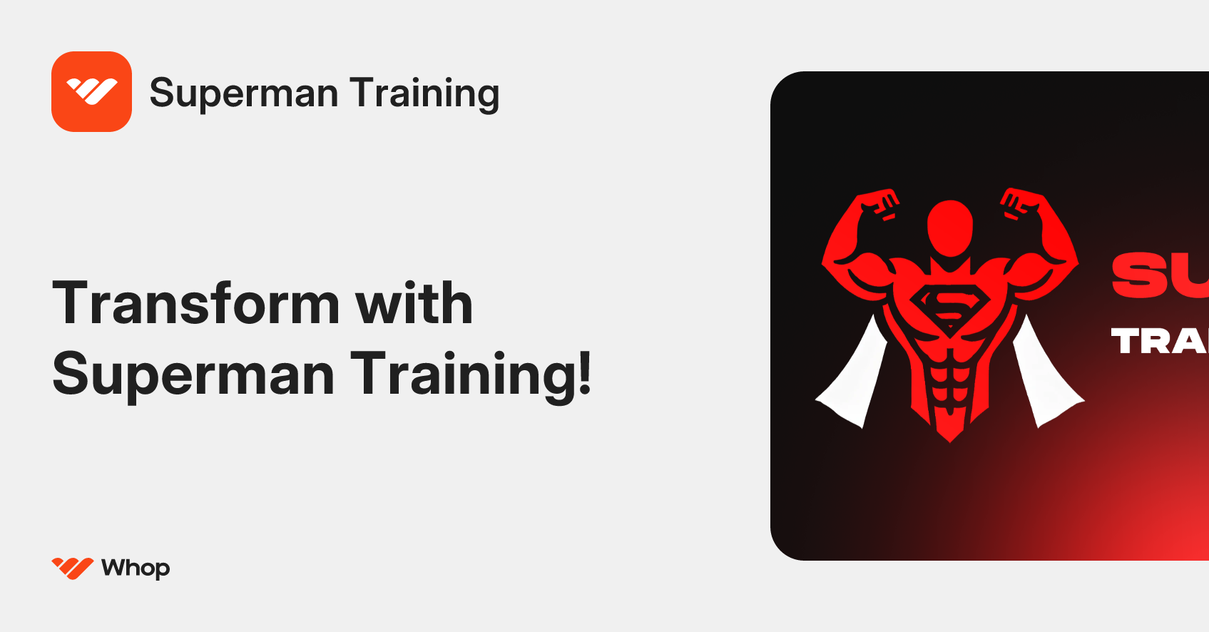 Superman Training Whop