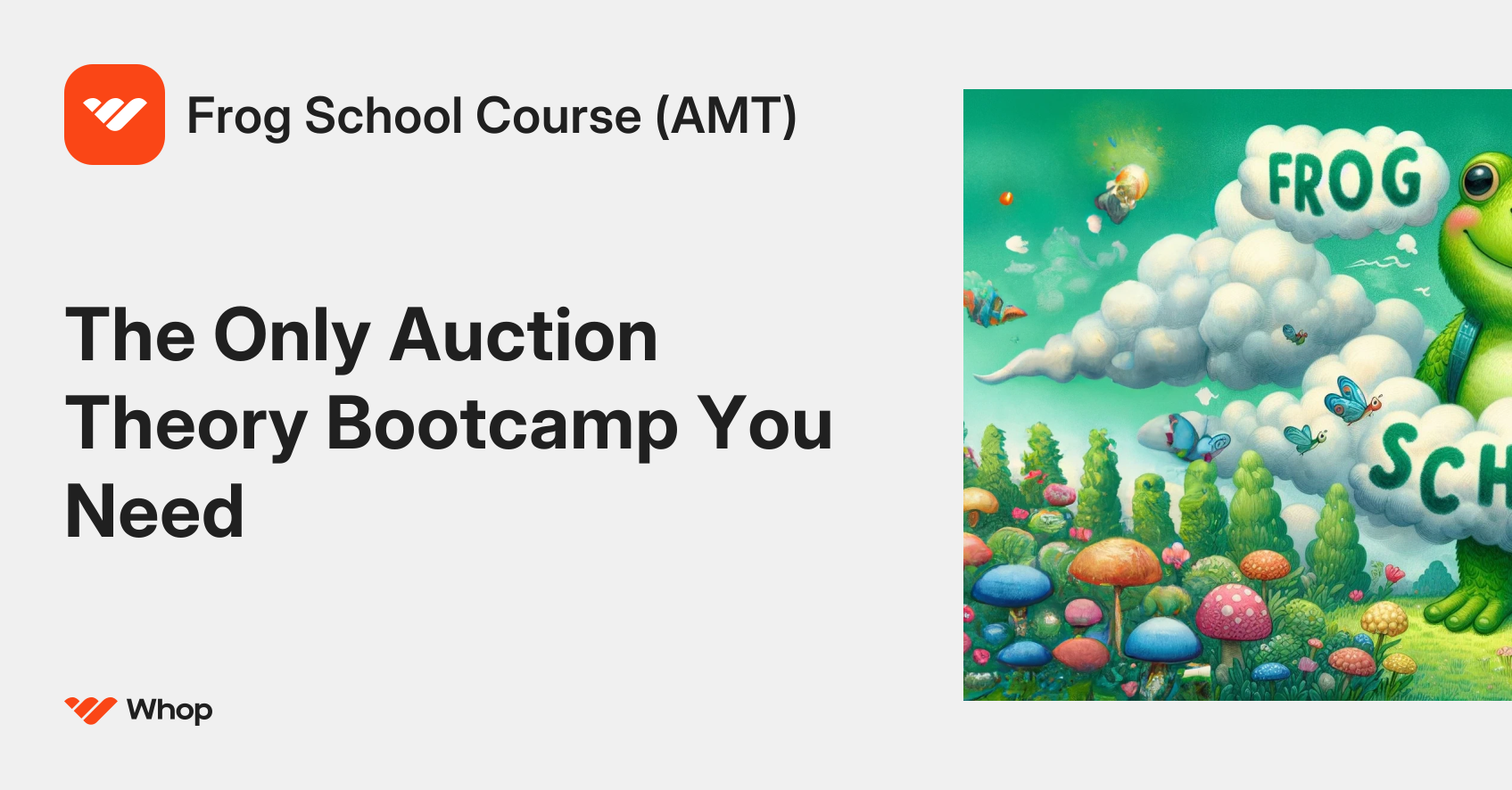 Frog School Course (AMT) | Whop