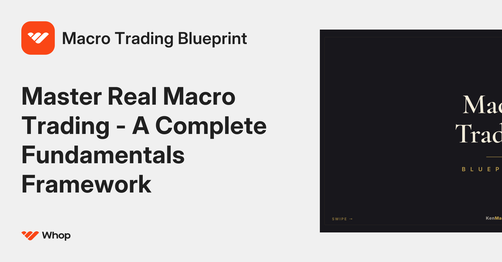 Macro Trading Blueprint | Whop