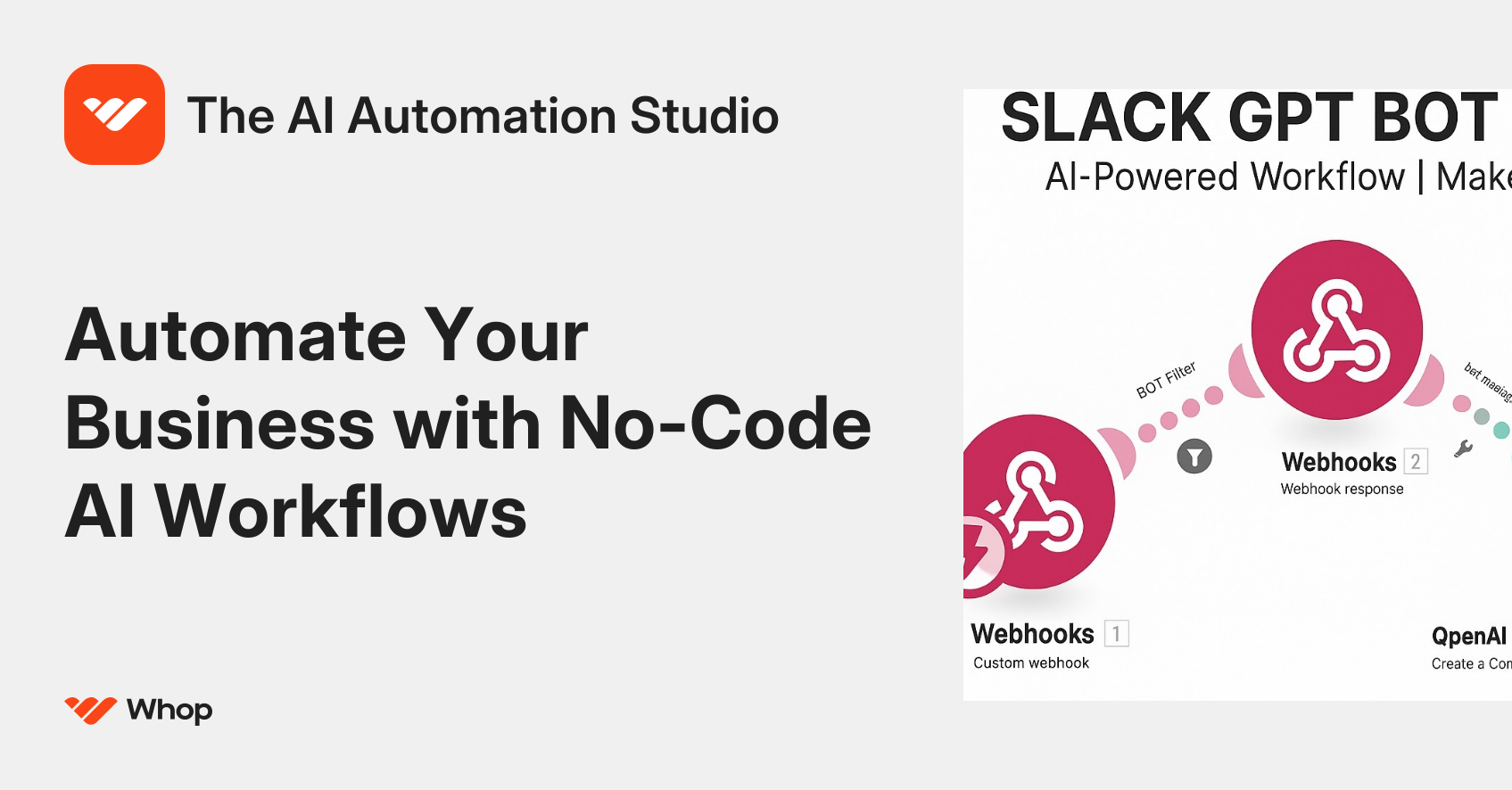 The AI Automation Studio | Whop