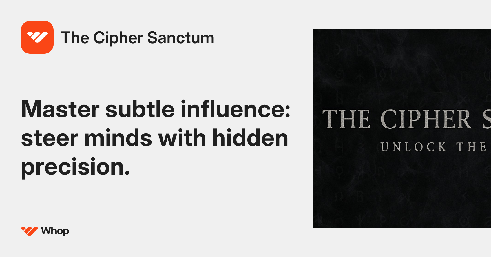 The Cipher Sanctum