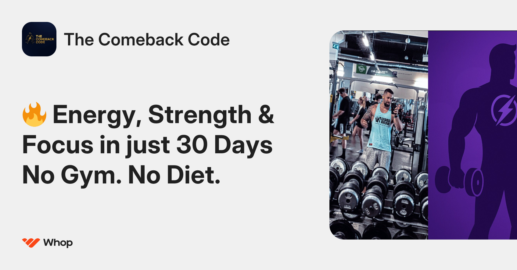 The Comeback Code | Whop