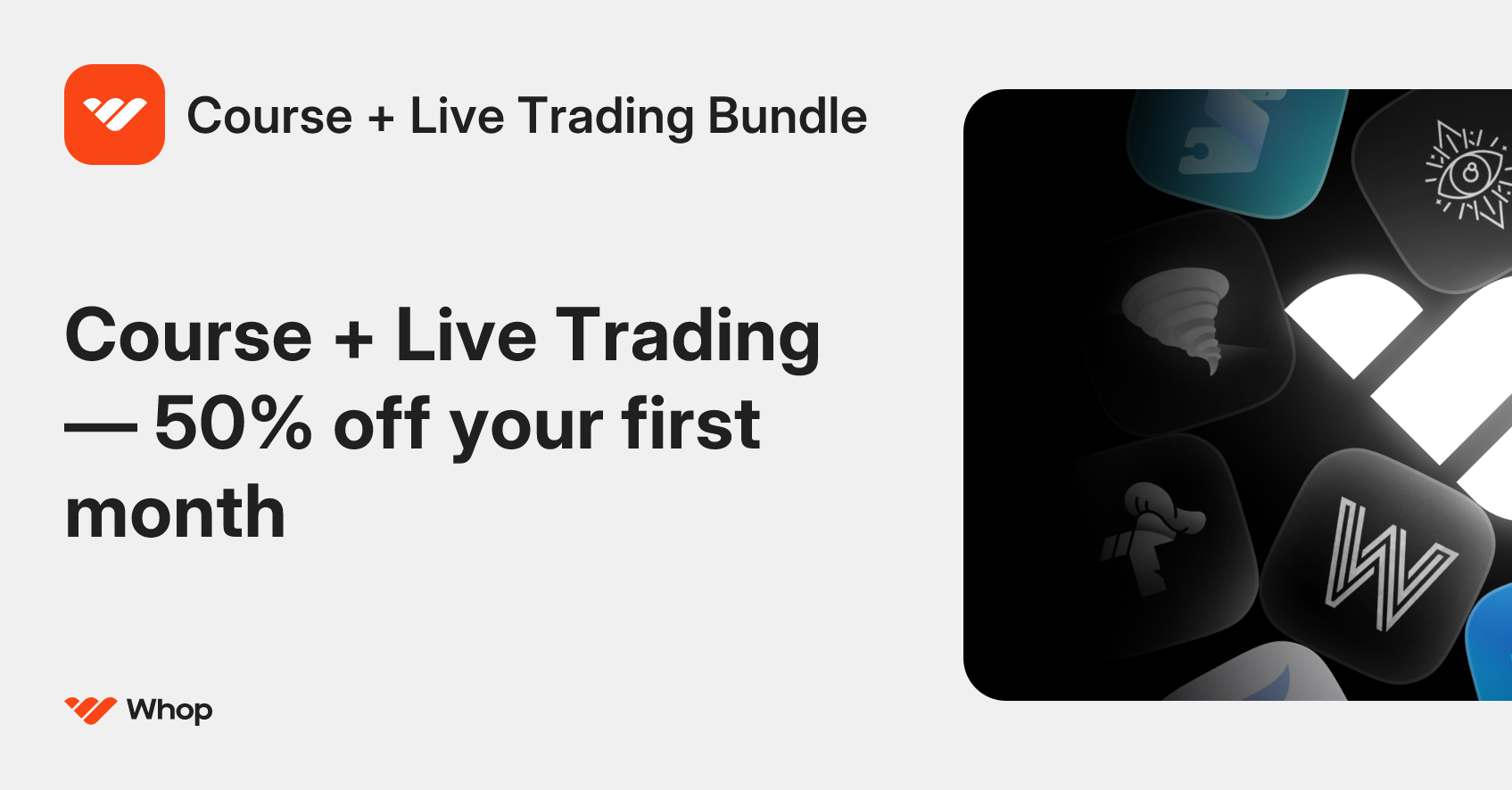 Course + Live Trading Bundle | Whop