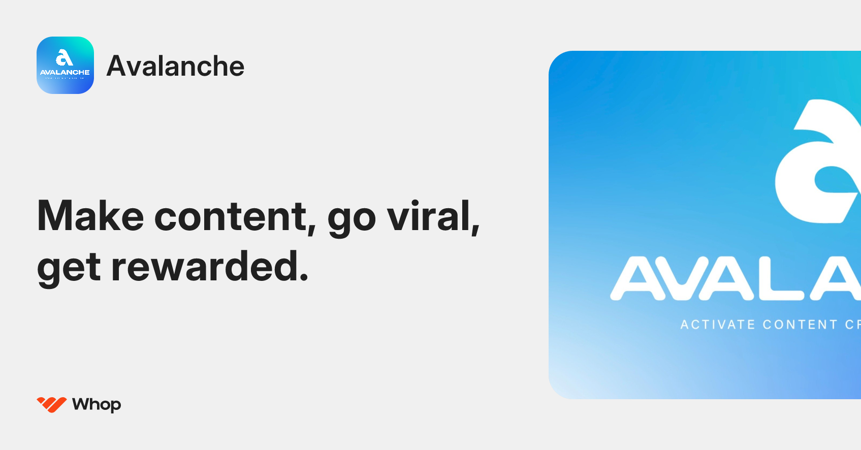 Avalanche | Whop
