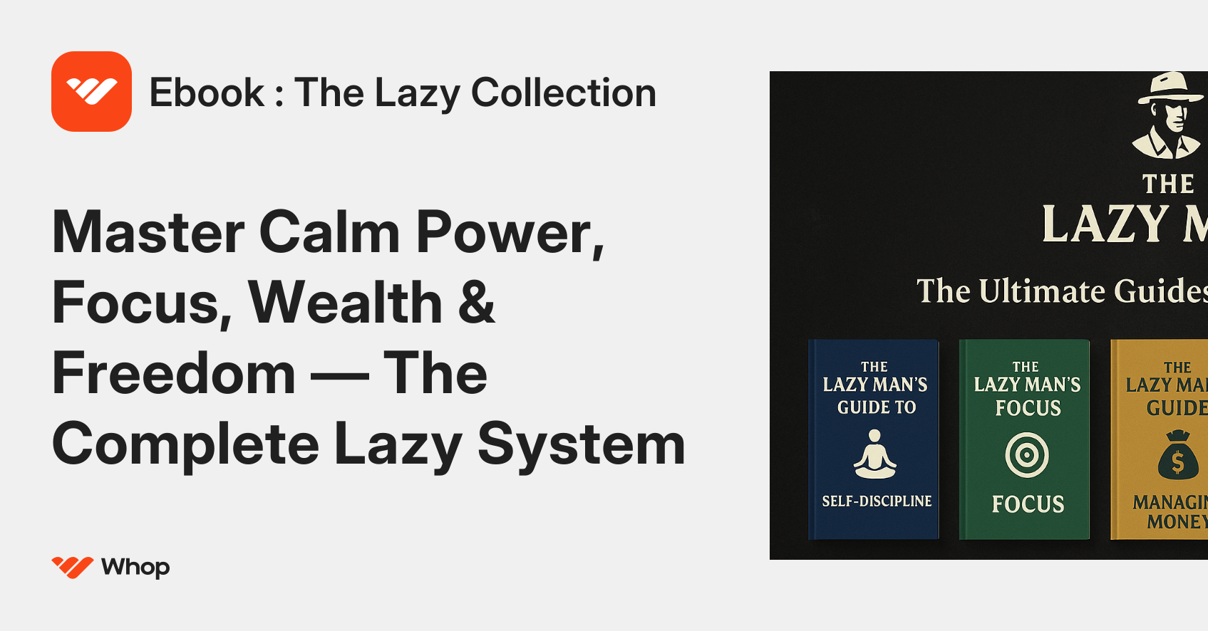 Ebook : The Lazy Collection | Whop