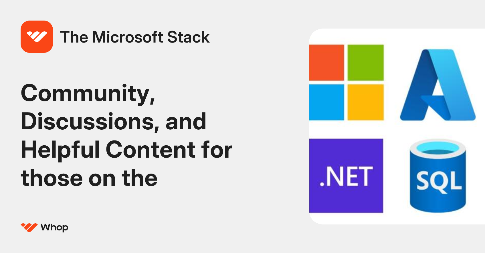The Microsoft Stack Whop