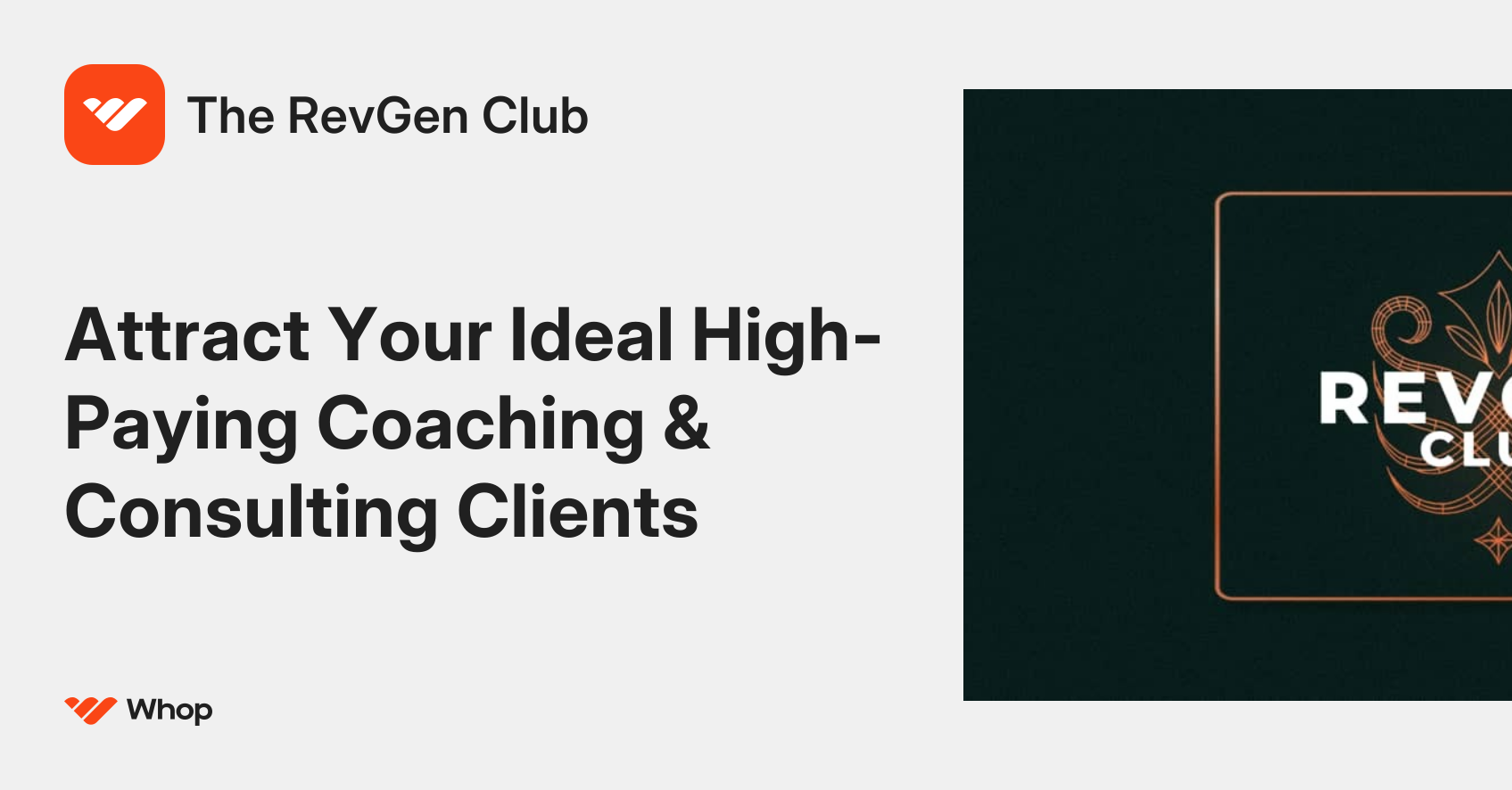 The RevGen Club | Whop