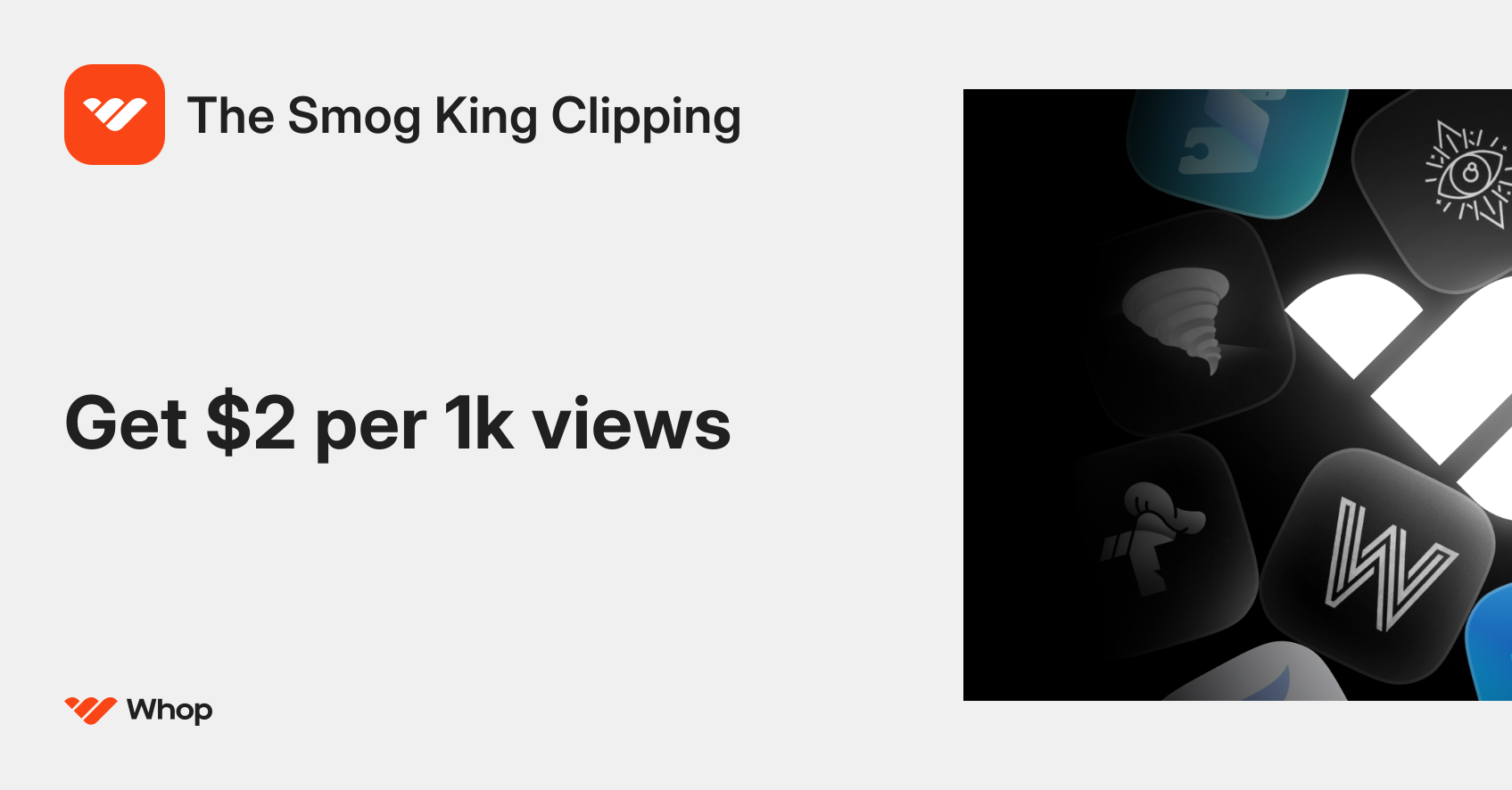 The Smog King Clipping