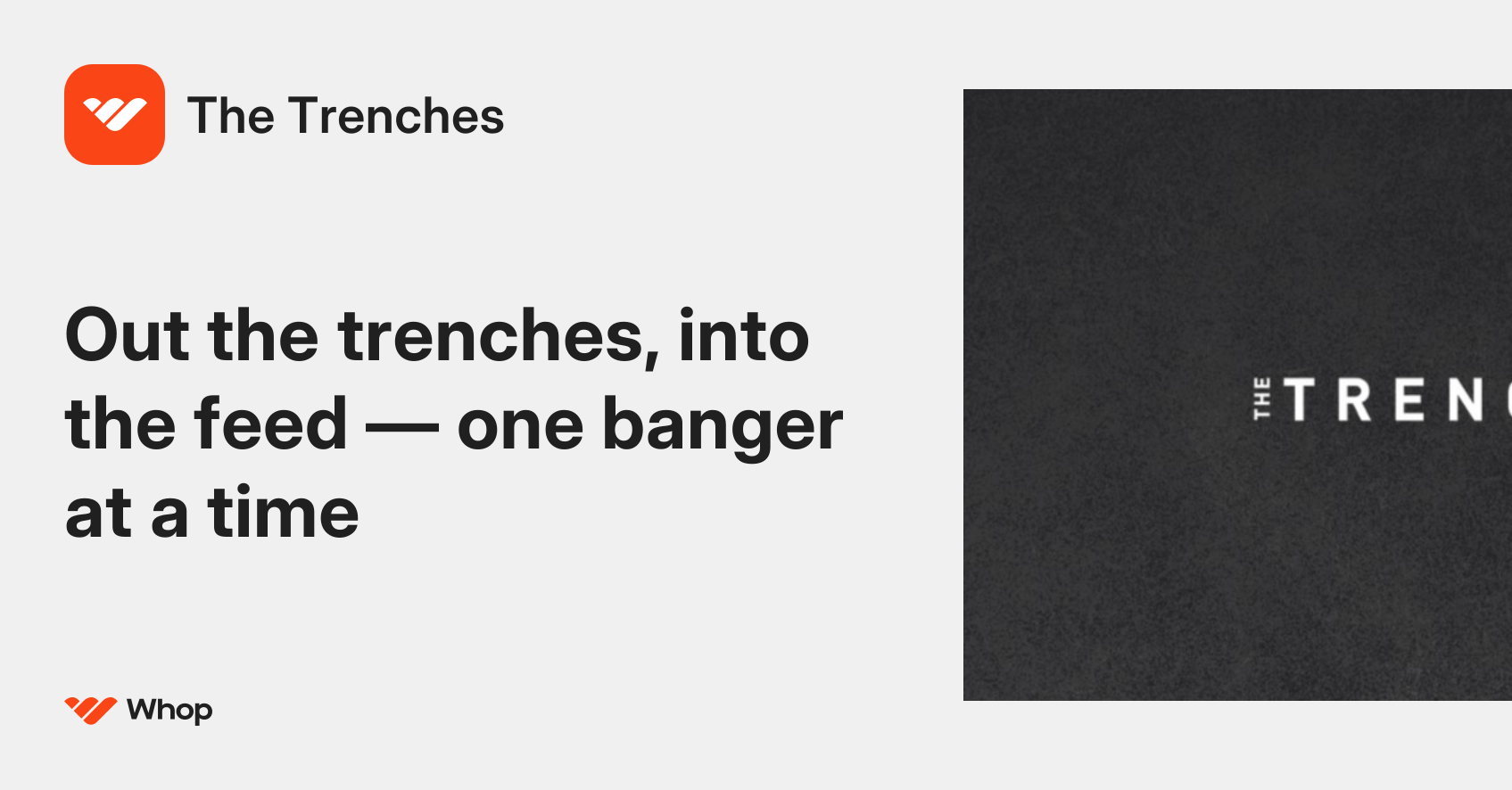 The Trenches | Whop