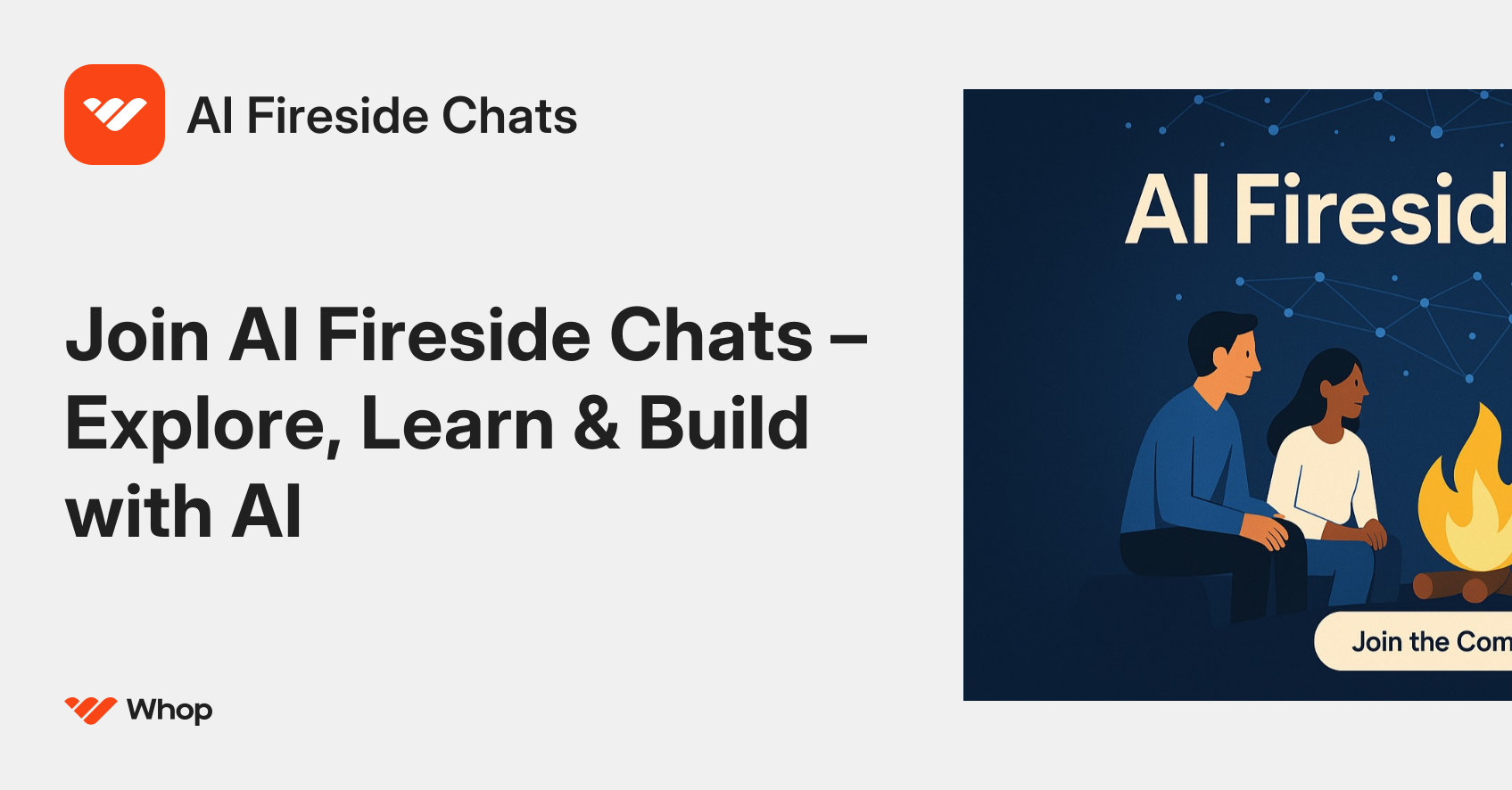 AI Fireside Chats | Whop