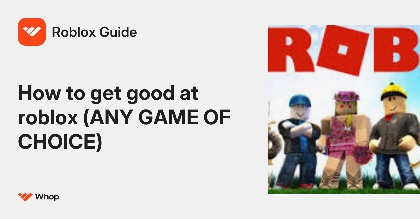 Roblox Guide | Whop