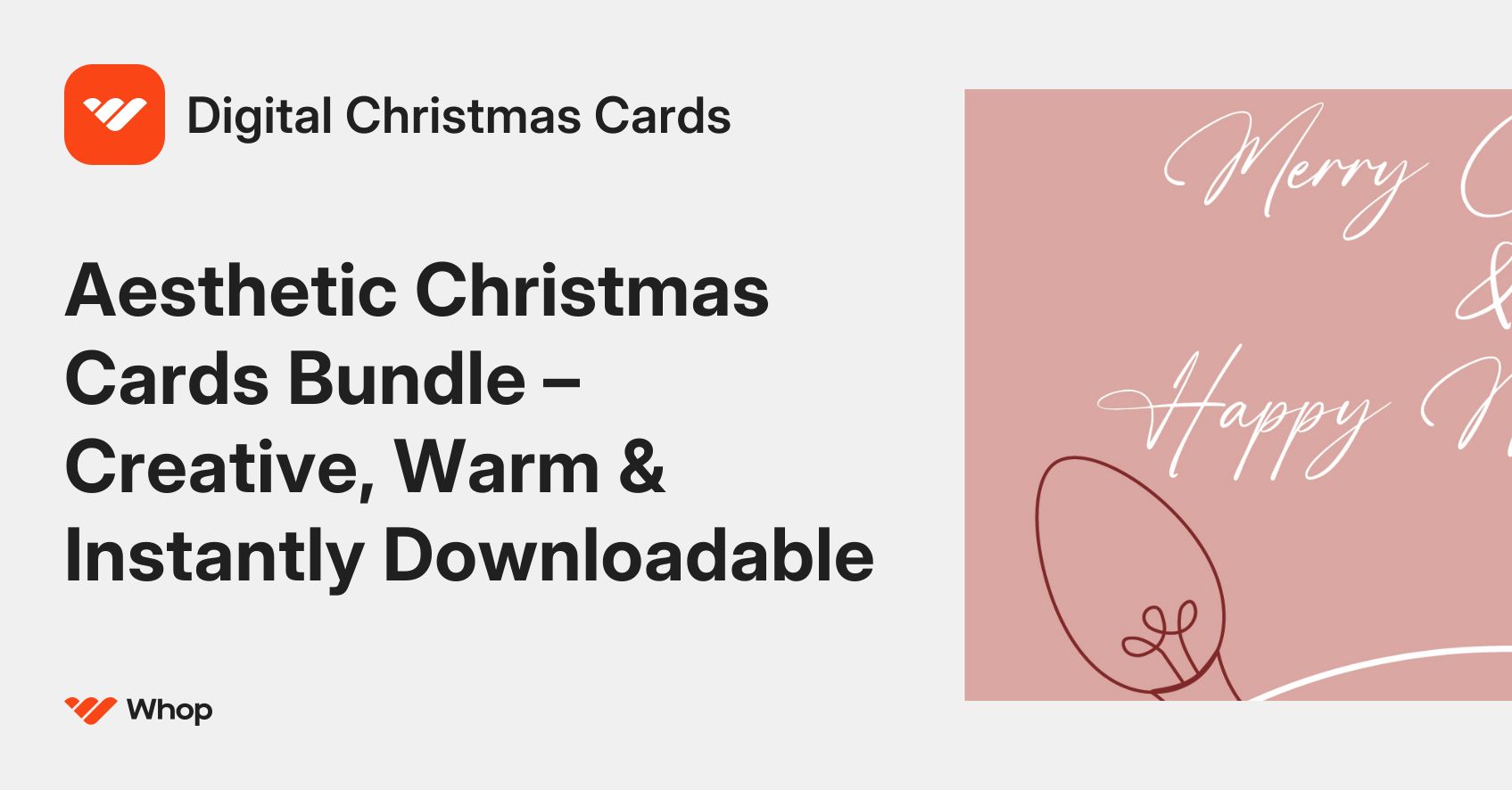Digital Christmas Cards | Whop