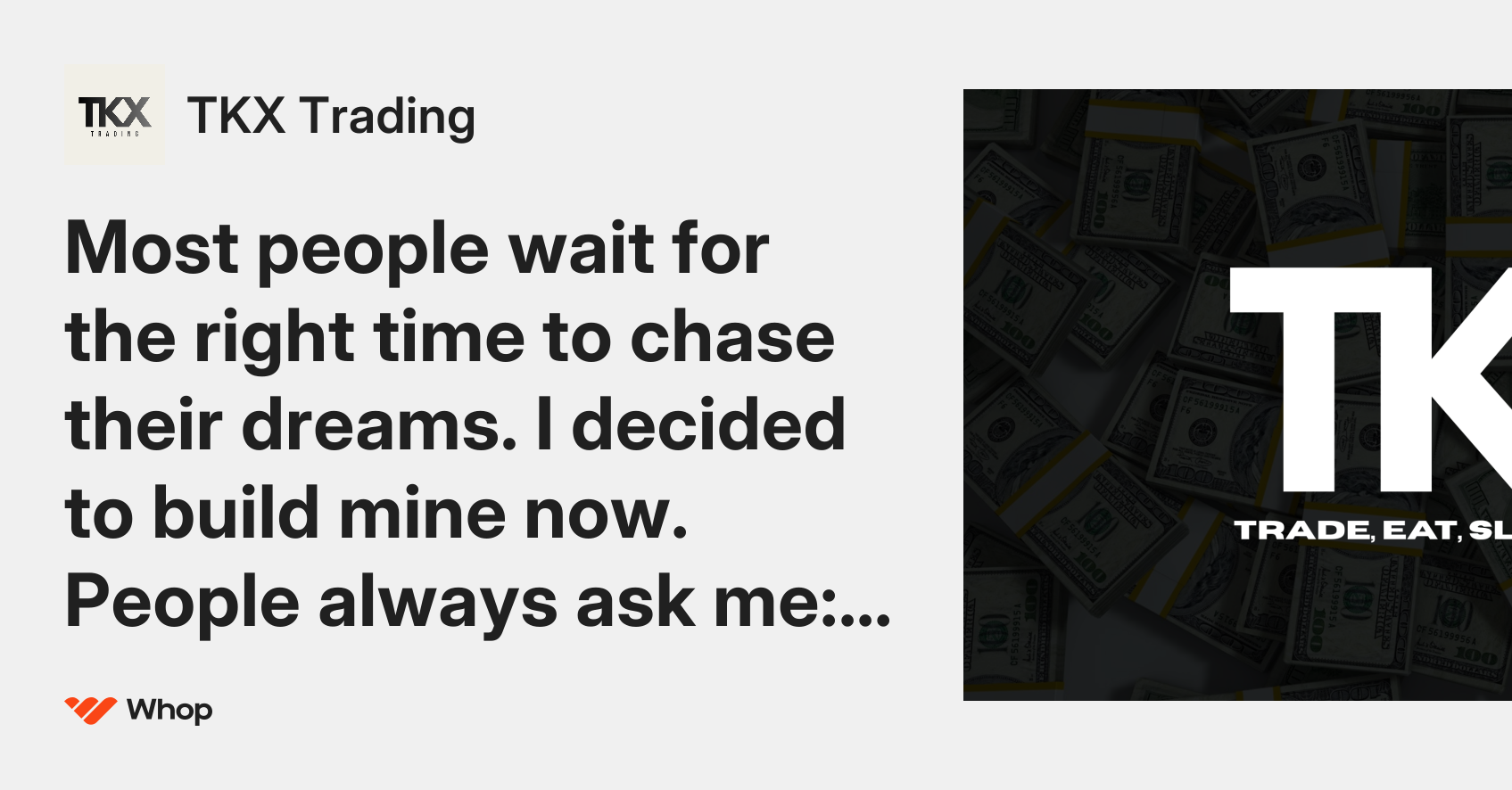TKX Trading | Whop