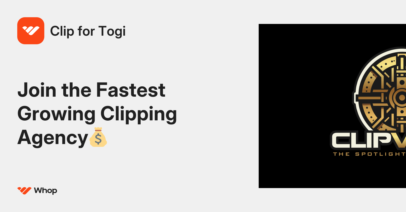 Clip for Togi | Whop