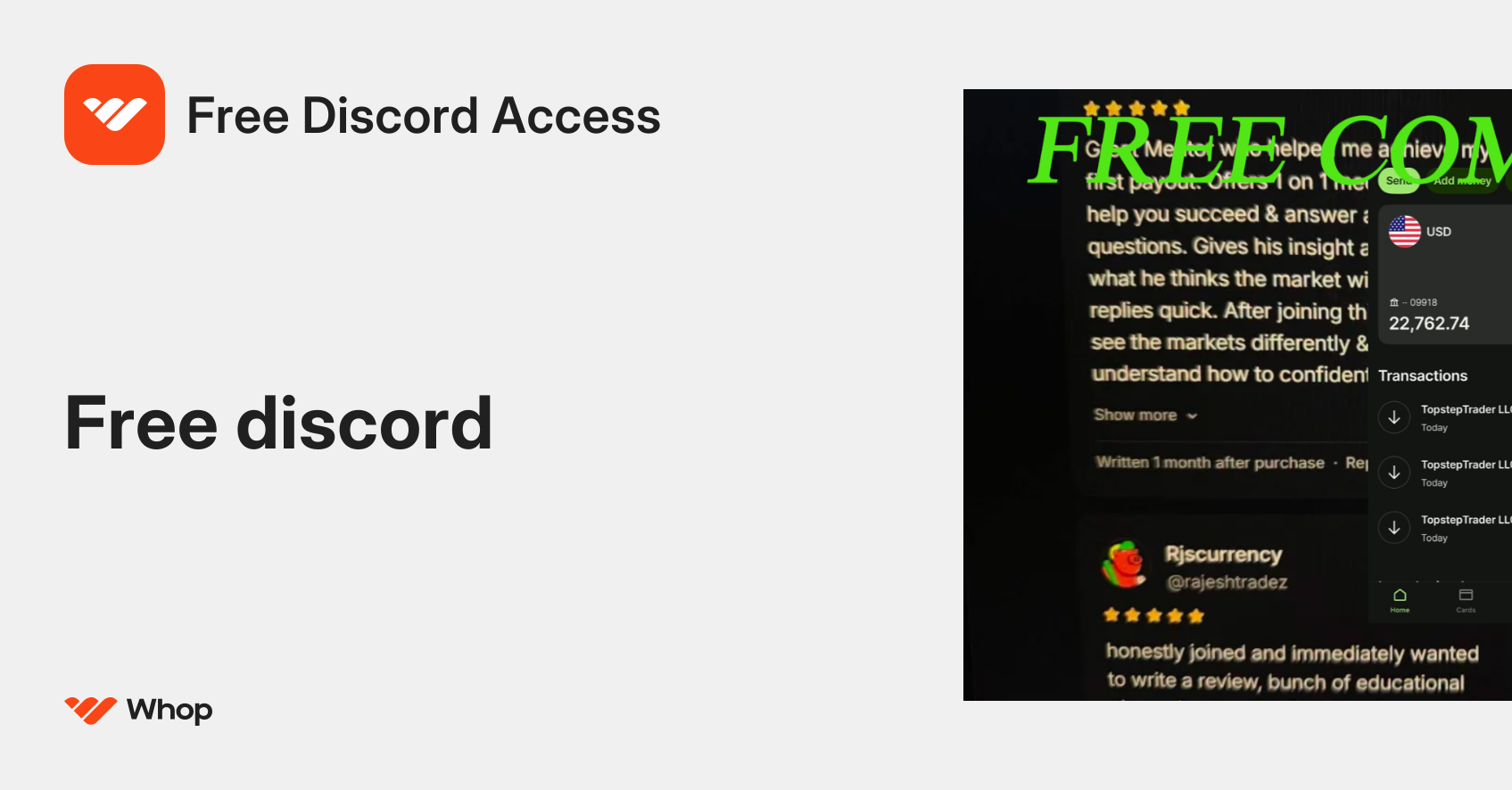 Free Discord Access