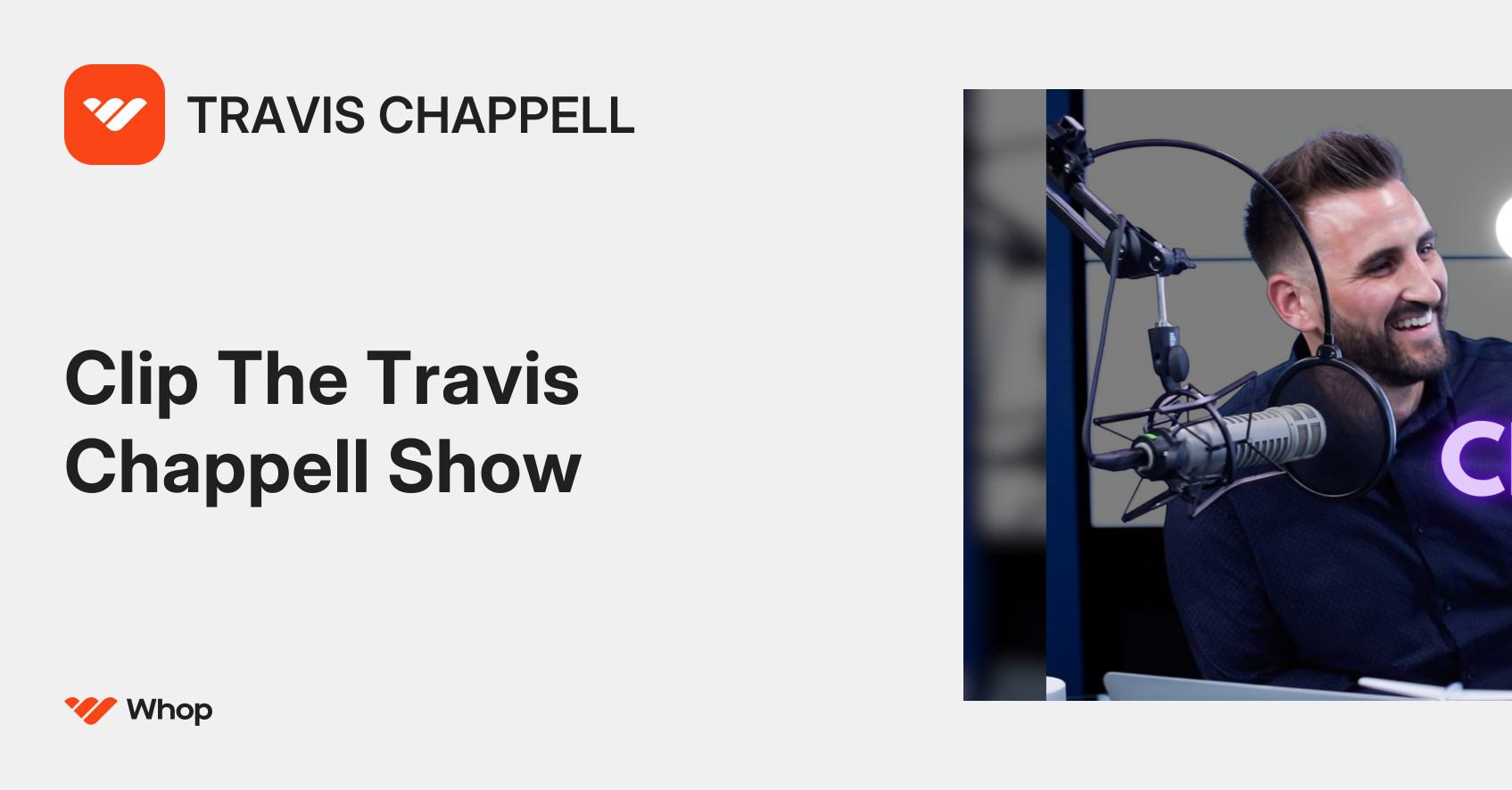 TRAVIS CHAPPELL | Whop