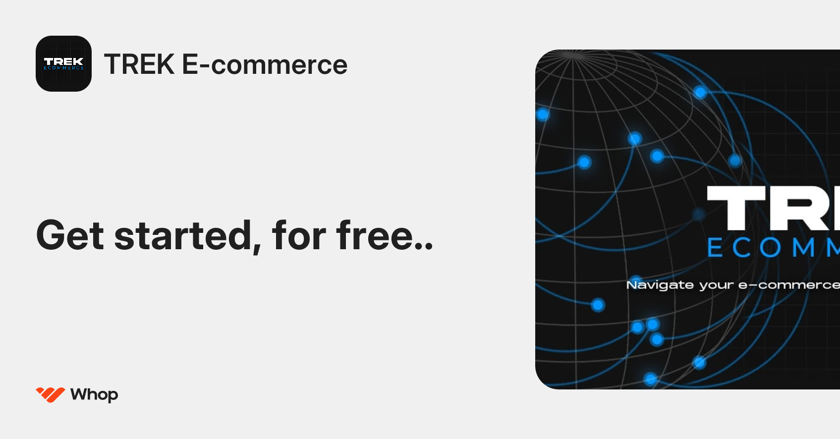 TREK E-commerce | Whop