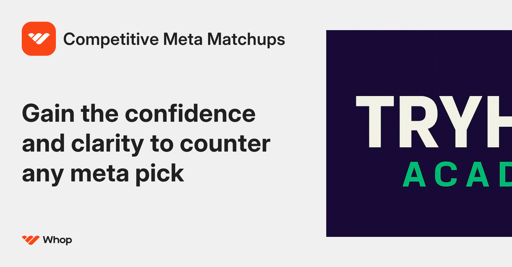 Competitive Meta Matchups | Whop
