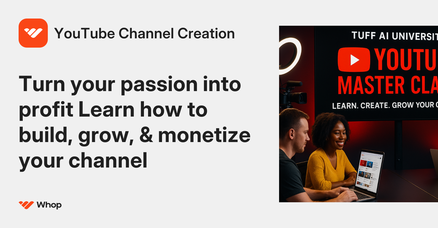 YouTube Channel Creation | Whop