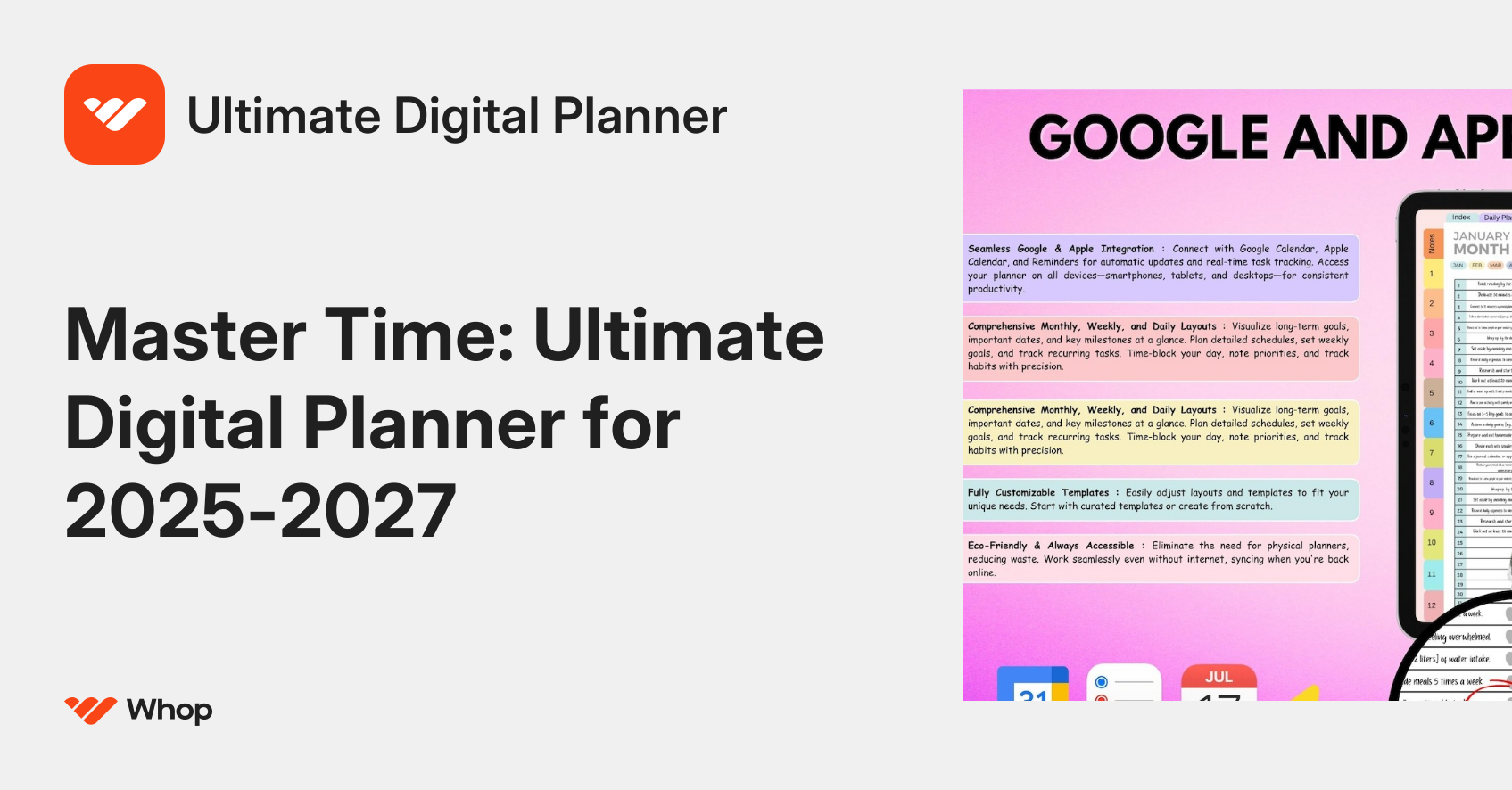 Ultimate Digital Planner | Whop