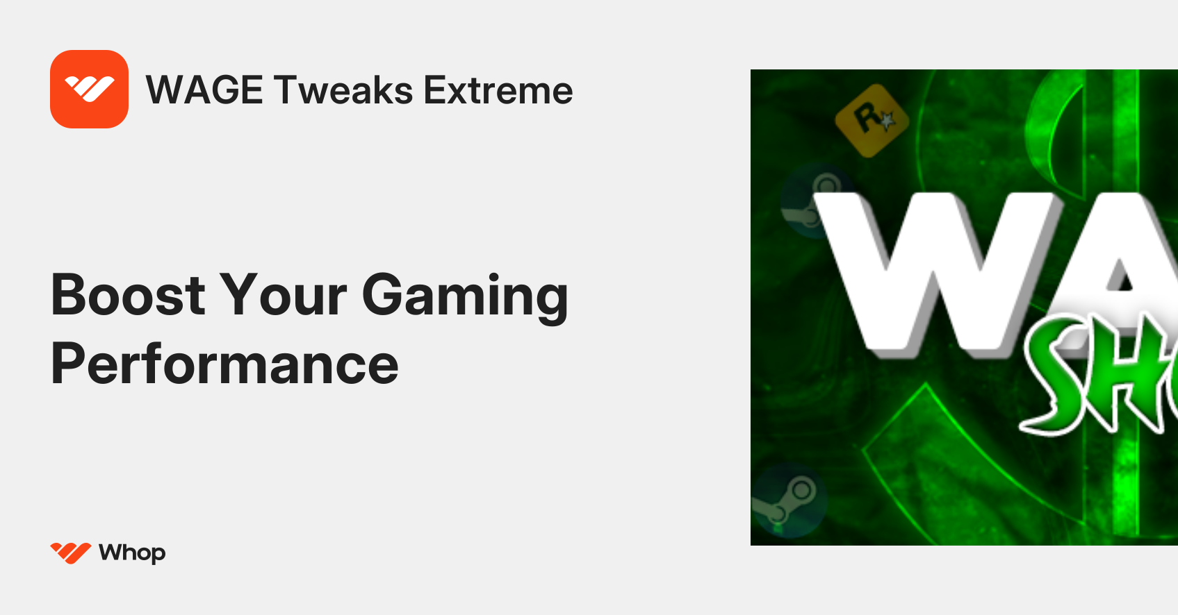 WAGE Tweaks Extreme | Whop