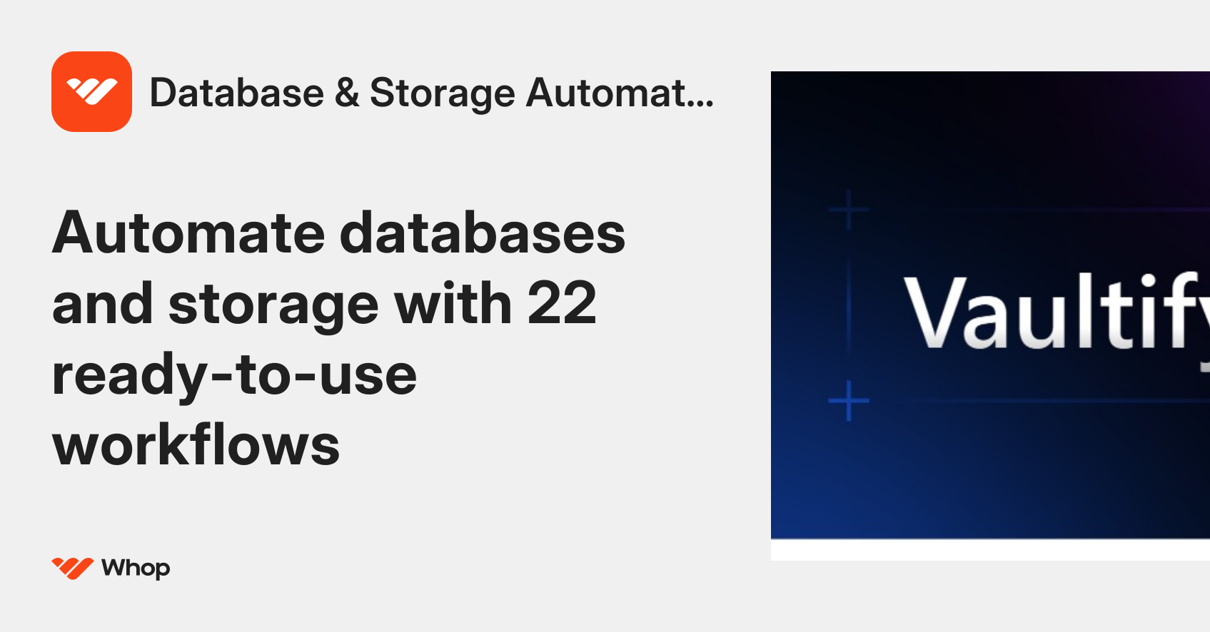 Database & Storage Automation