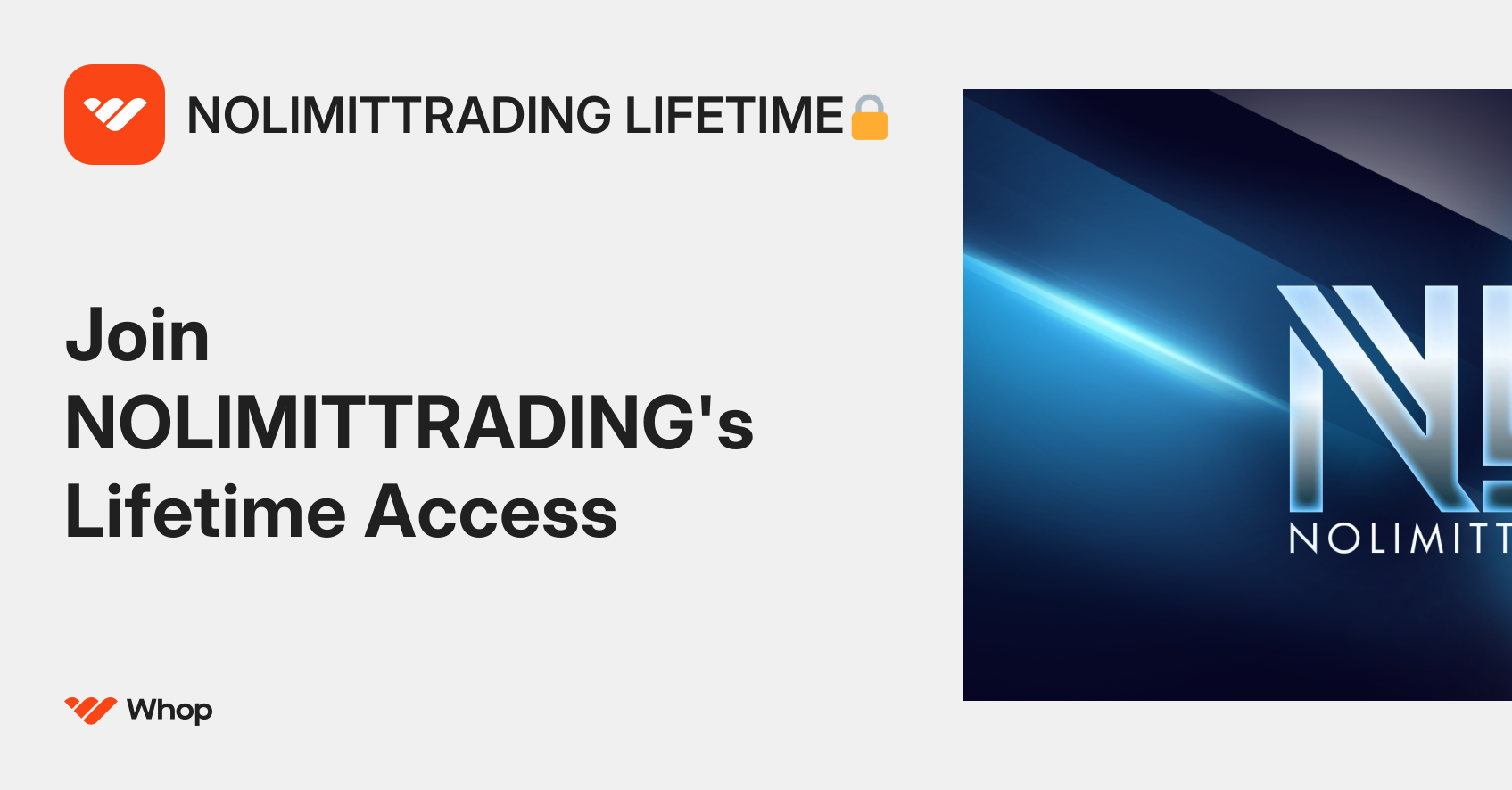 NOLIMITTRADING LIFETIME🔒