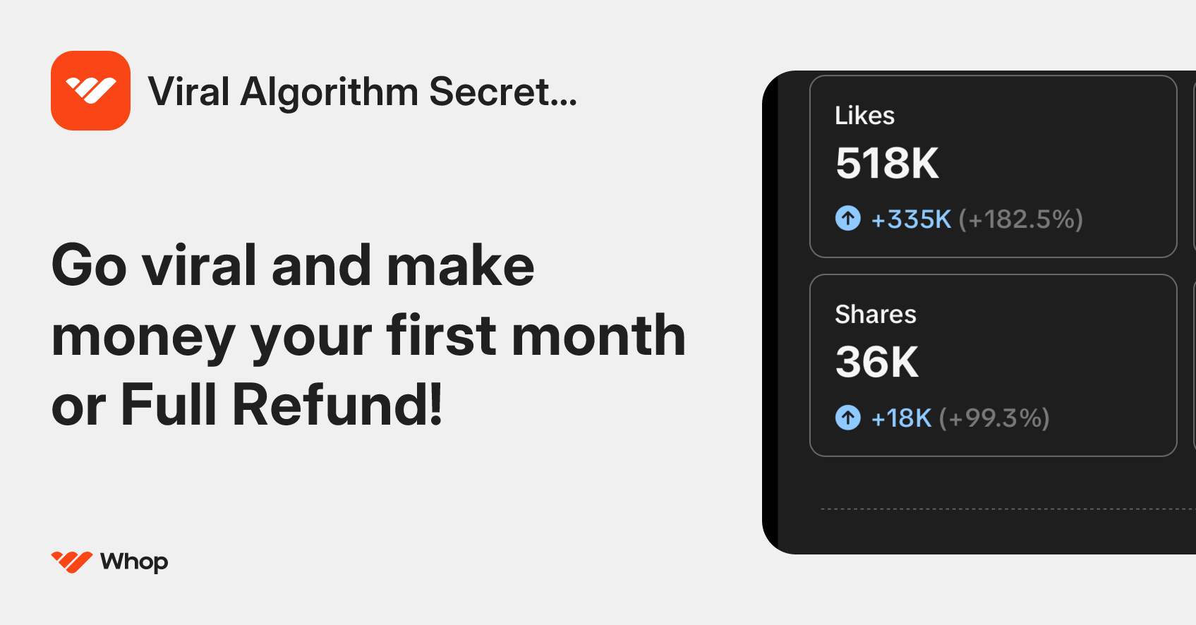 Viral Algorithm Secret… | Whop