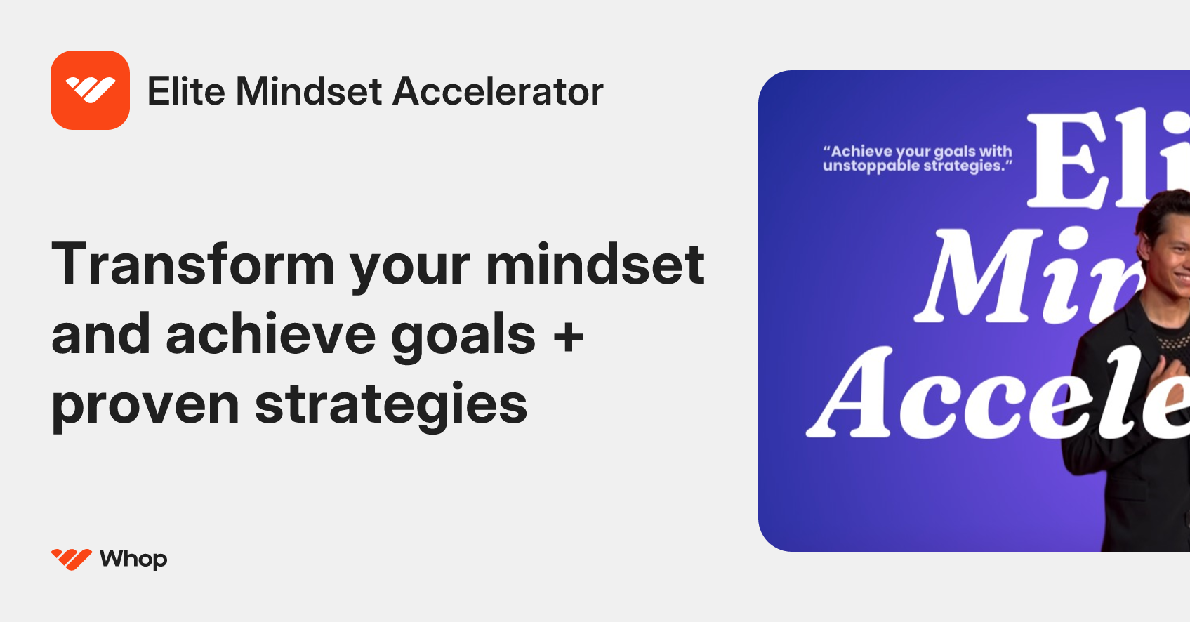Elite Mindset Accelerator | Whop