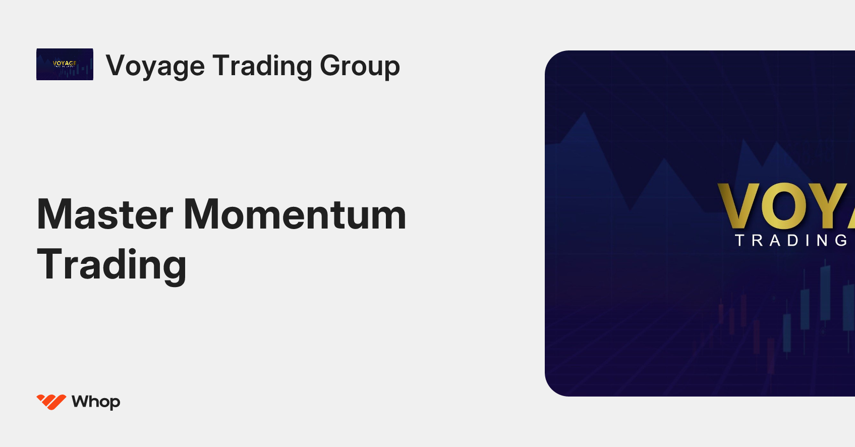 Voyage Trading Group | Whop