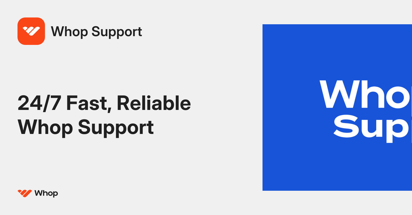 Whop Support | Whop