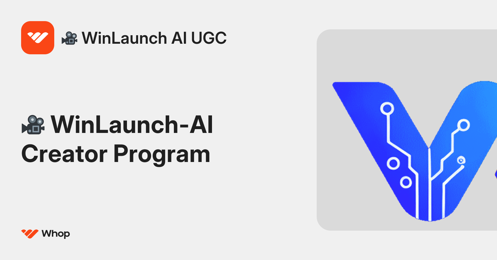 🎥 WinLaunch AI UGC | Whop