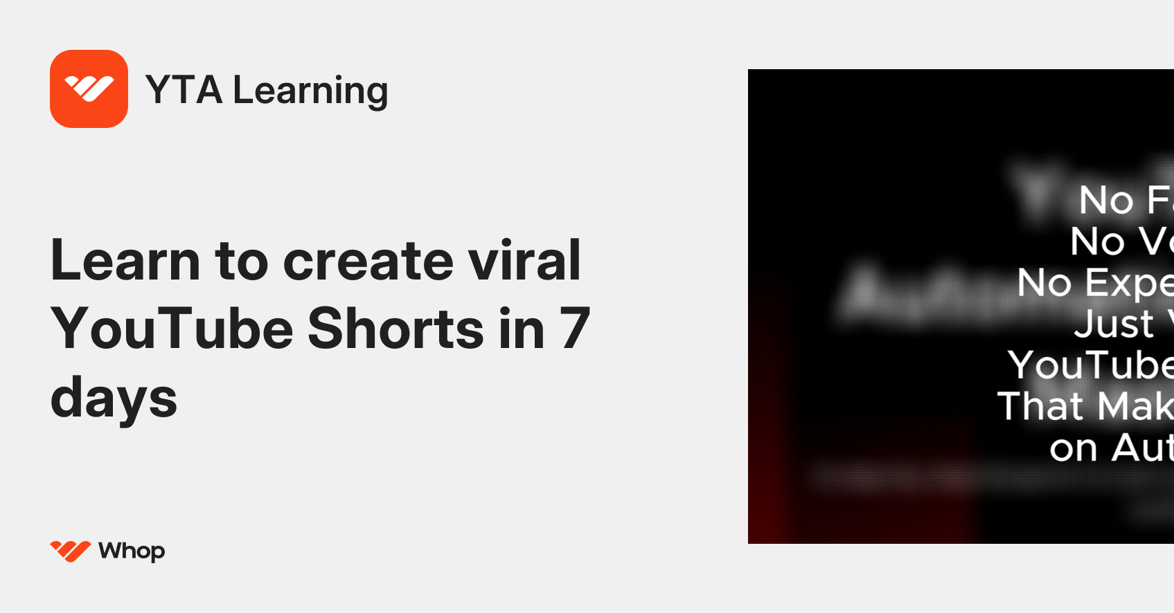 YTA Learning | Whop