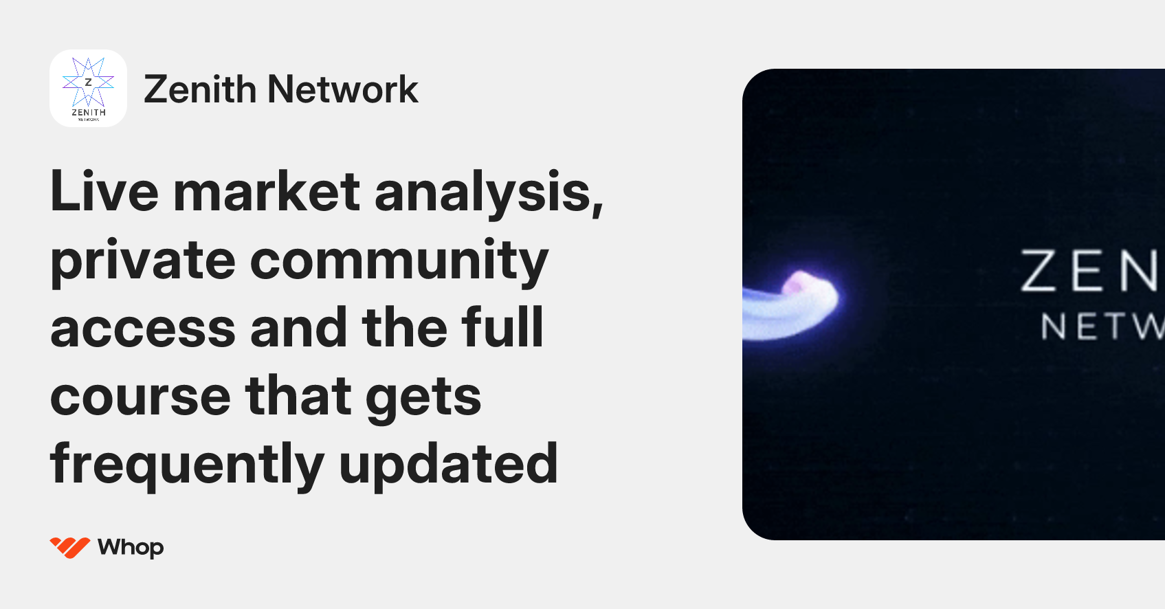 Zenith Network | Whop