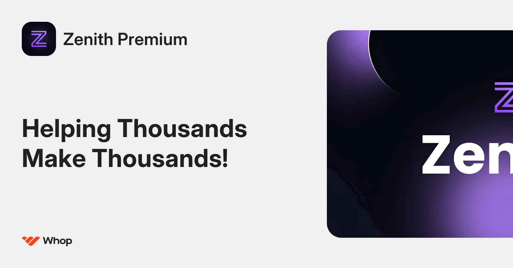Zenith Premium | Whop